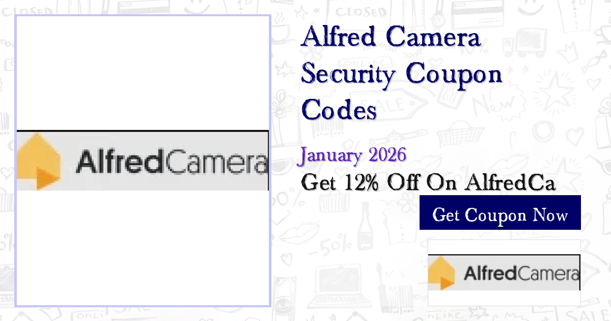 Secret Alfred Camera Promo Codes Jan 2026 – Up to 0% Off (0 Active)