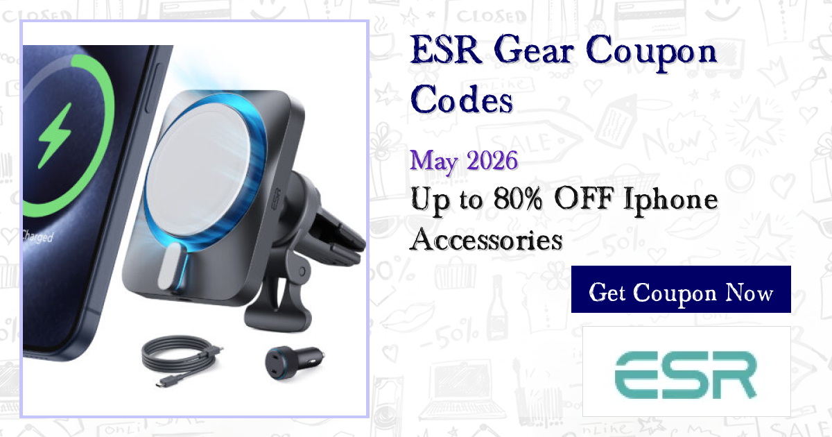 ULTIMATE ESR Gear Savings May 2026: 80% Off (20 Codes Inside)
