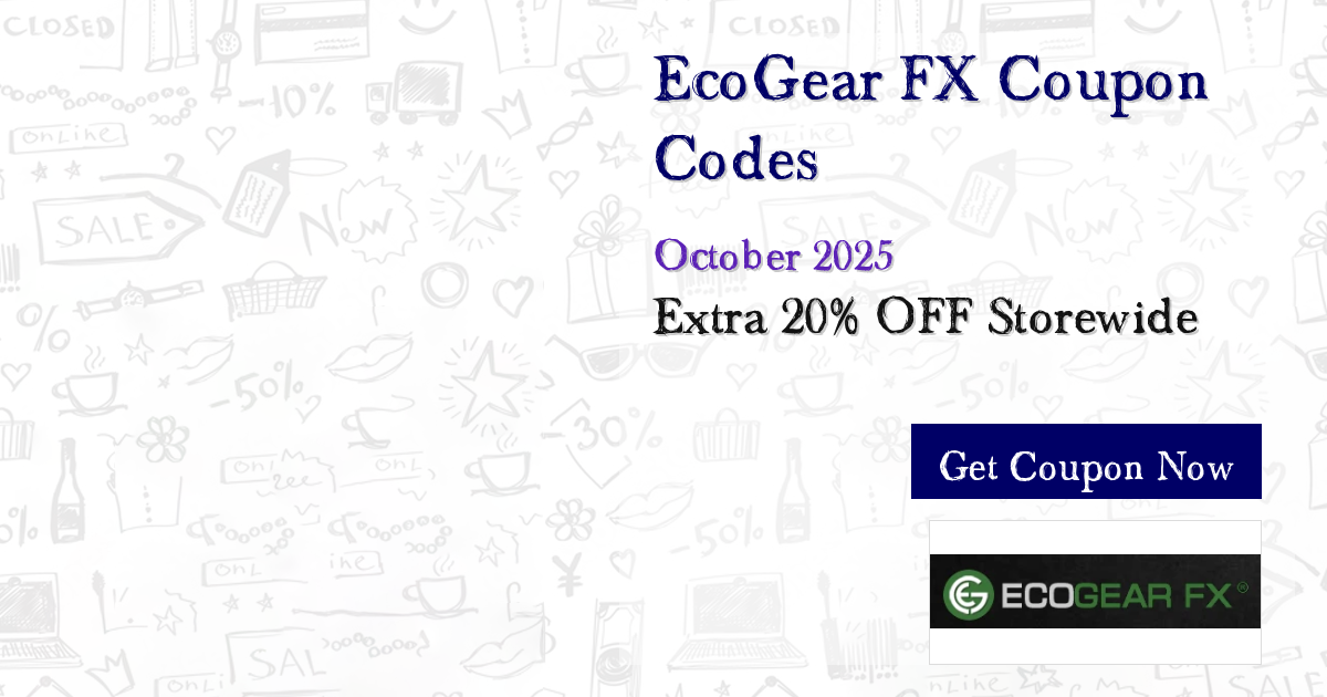 Stop Overpaying: 60% Off EcoGear FX - 15 Smart Codes (Oct 2025)