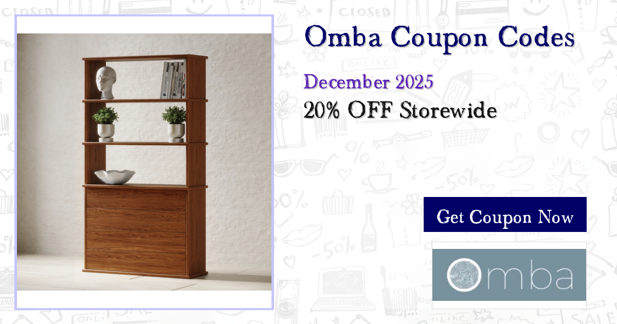 Instant 0% Off Omba Savings - 7 Working Codes (Dec 2025)