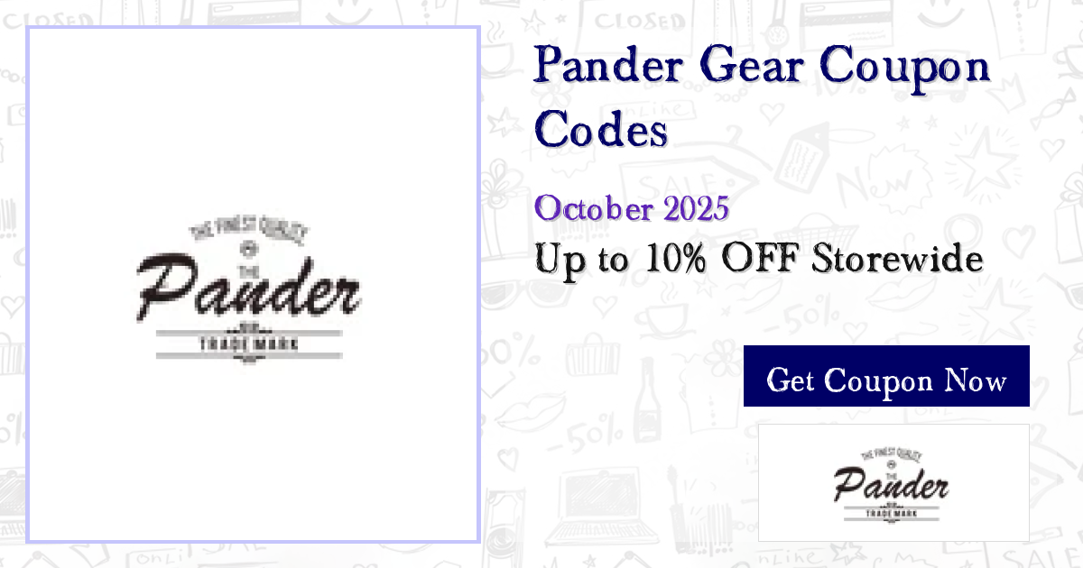 Trending: 20% Off Pander Gear Codes - 11 Customer Favorites (Oct 2025)