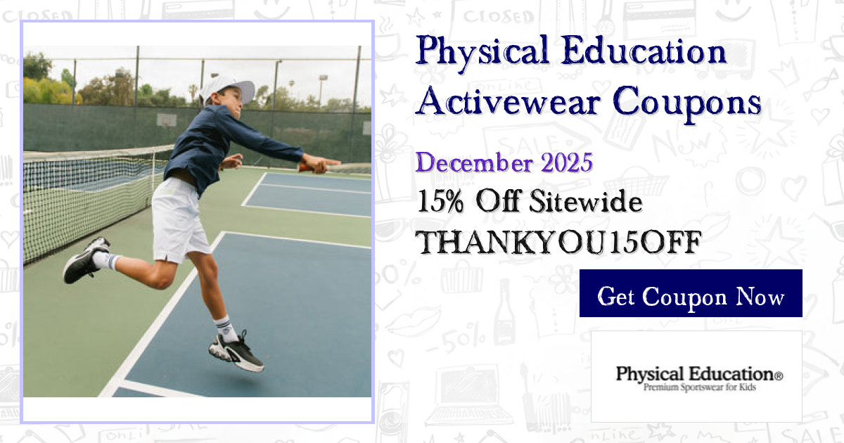 Limited Time Physical Education Deals – Save 15% With Coupons Dec 2025