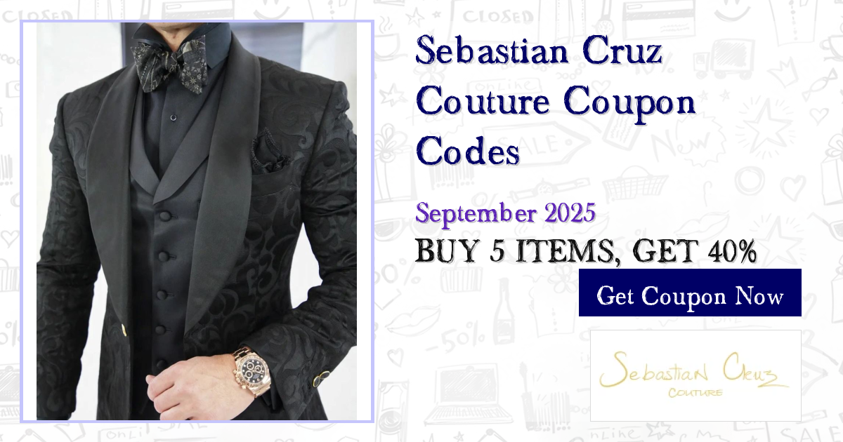 Save Big on Sebastian Cruz Couture – 0% OFF Coupons Sep 2025 (0 Active)