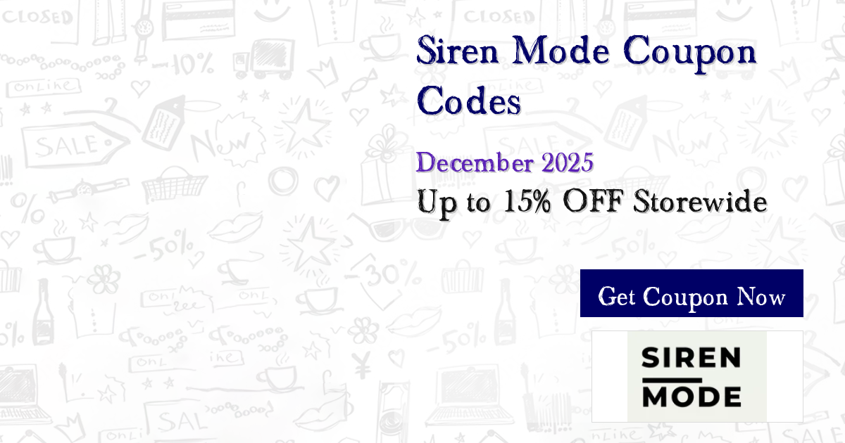 Mega Siren Mode Deals Dec 2025 - 40% OFF (20 Coupons)