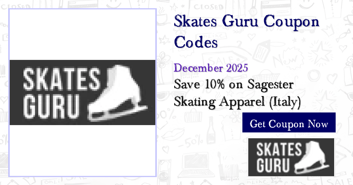 Save More on Skates Guru – 0% OFF Coupons Dec 2025 (0 Coupon)
