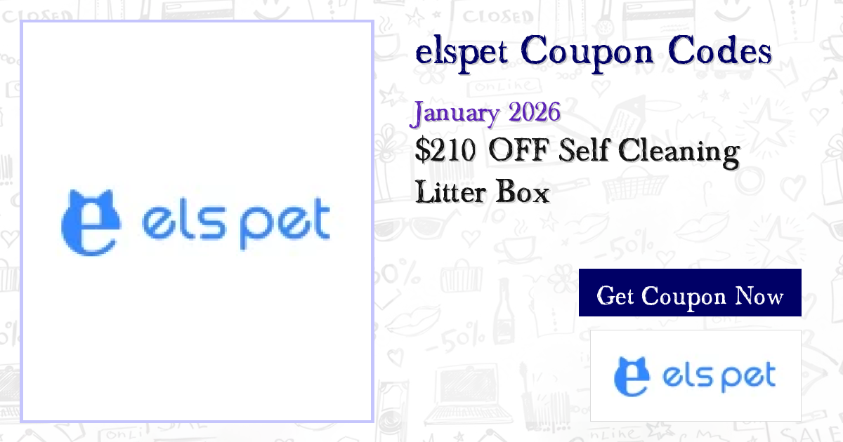 elspet Coupon - $200 Off Promo Code Jan 2026 (10 Available)