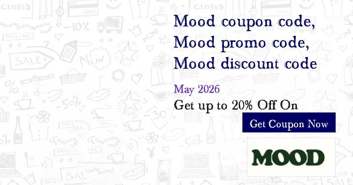 20% OFF Mood Coupons - May 2026 Verified Codes (10 Active)