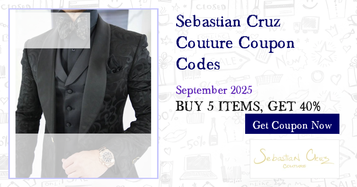 Save Big on Sebastian Cruz Couture – 0% OFF Coupons Sep 2025 (0 Active)